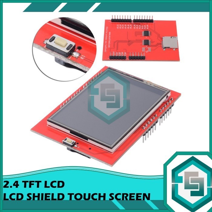 Jual LCD TOUCH SHIELD MODULE 2.4 TFT FOR ARDUINO UNO MEGA | Shopee ...