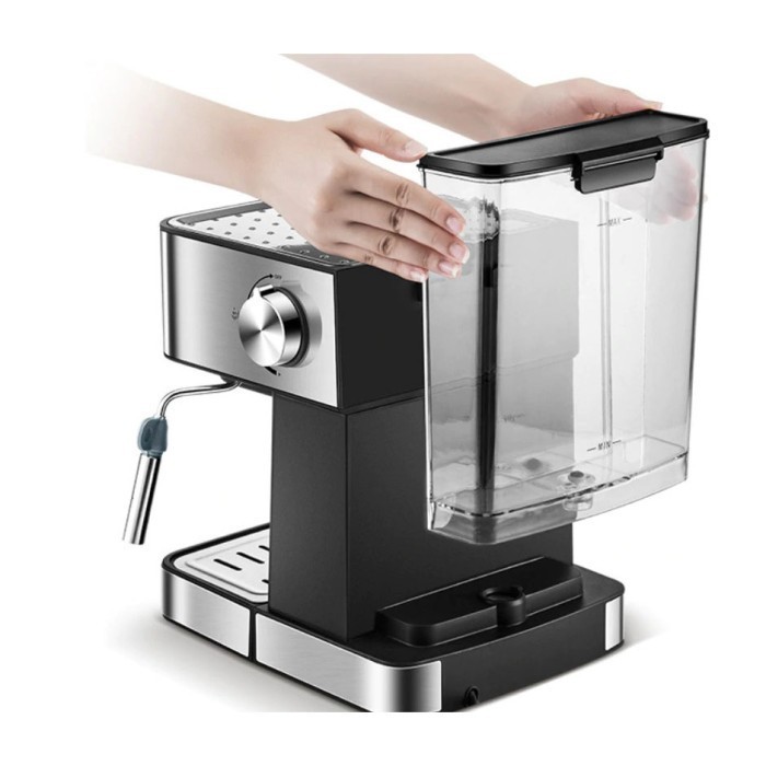 Jual Mesin Kopi Semi Automatic Espresso Coffe Maker Machine 1.6 Liter ...