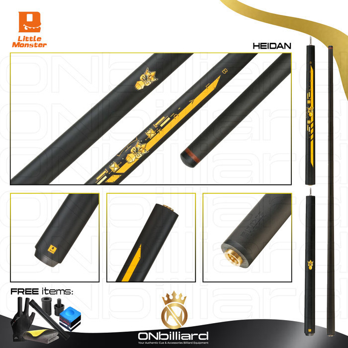Jual Stik Billiard Jump Break Heidan Little Monster Gorilla Cue Stick ...