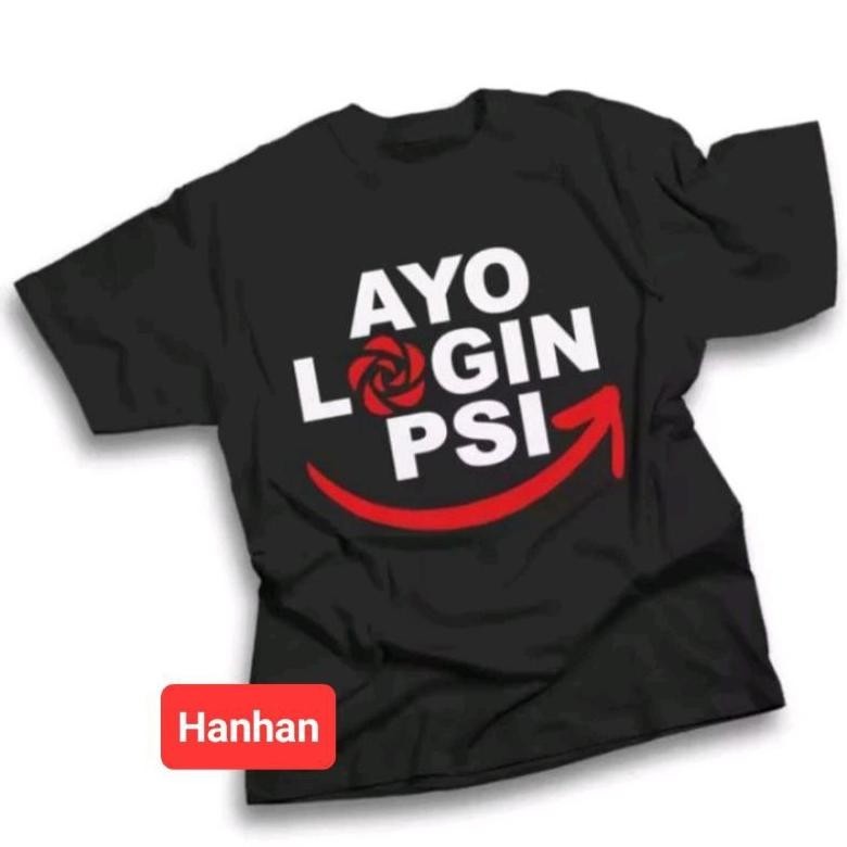 Jual PRODUK BARU baju kaos psi ayo login psi partai solidaritas ...