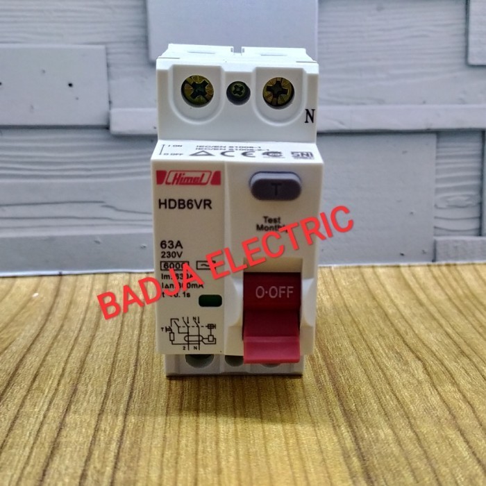 Jual ELCB / RCCB 1P + N / 2POLE 2 POLE / 1 PHASE 63A 30MA HIMEL | Shopee Indonesia