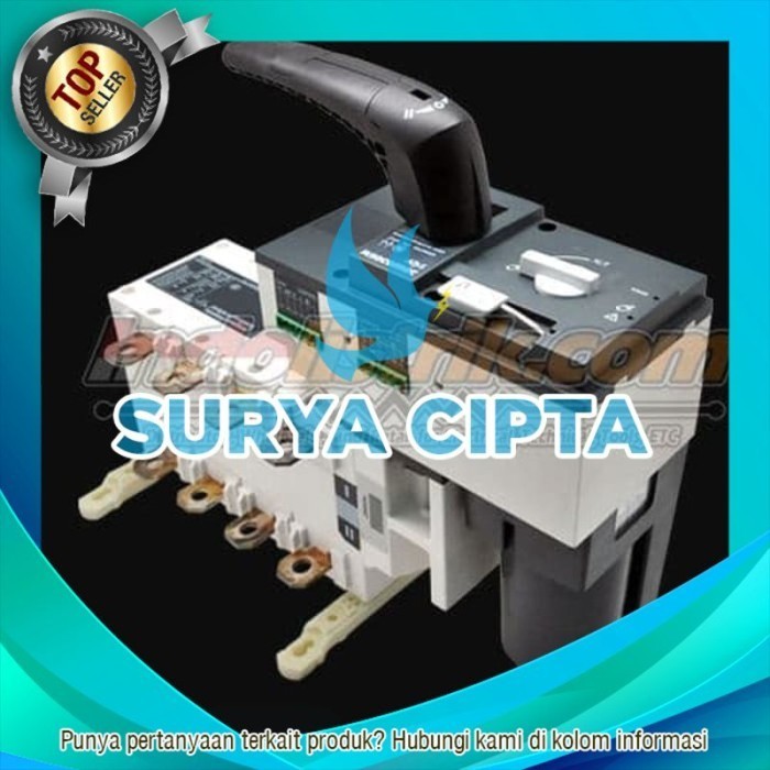 Jual Motorized Change Over Switch Atys R 4Pole 250A/Cos/Ohm Saklar Socomec Terlariss !! | Shopee ...