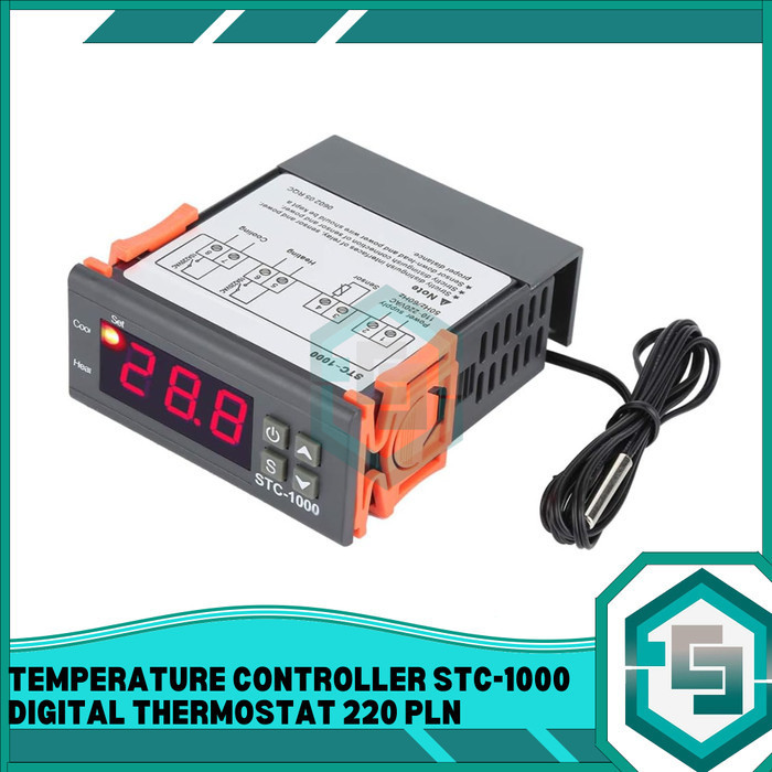 Jual Temperature Controller Stc-1000 Digital Thermostat 220 Pln | Shopee Indonesia