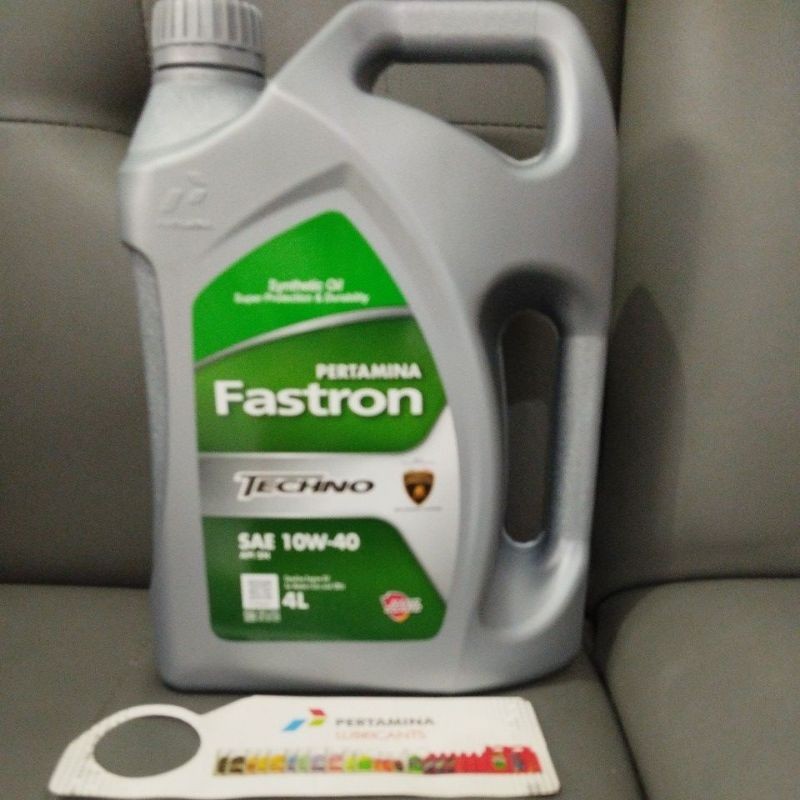 Jual oli fastron techno 4 liter galon SAE 10W-40 api sn (botol ...