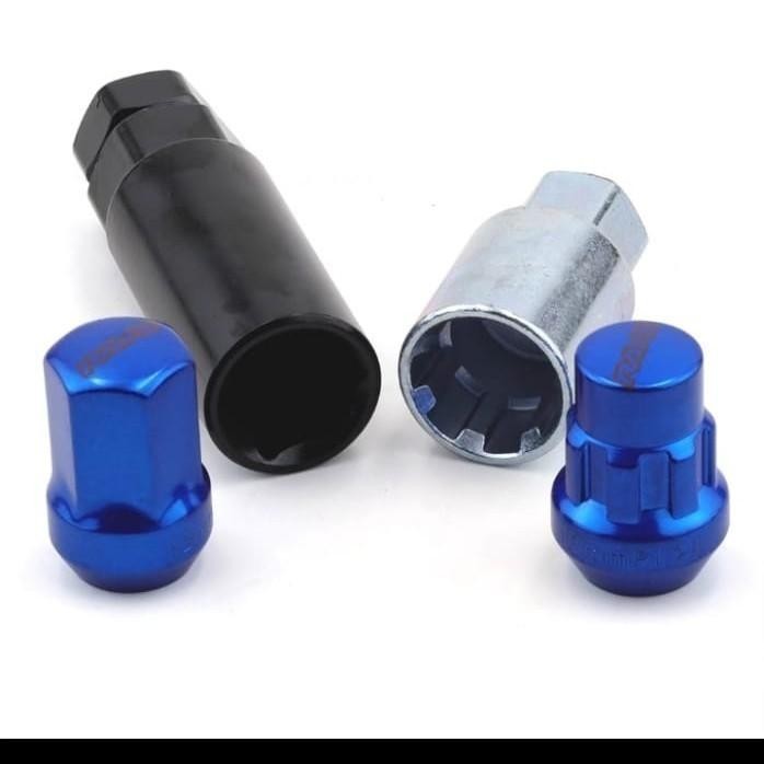 Jual LUG NUT RACING BAUT RODA MUR RODA RAYS VELG MOBIL MERK HONDA BAJA ...
