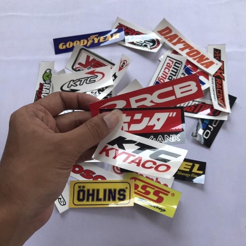 Jual sinsi.seller Stiker Sponsor Racing Isi 29 - Stiker Sponsor ...