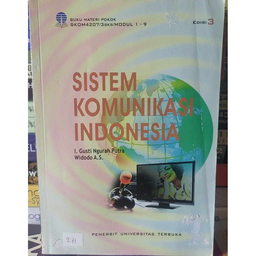 Jual BUKU UNIVERSITAS TERBUKA - SISTEM KOMUNIKASI INDONESIA EDISI 3 | Shopee Indonesia