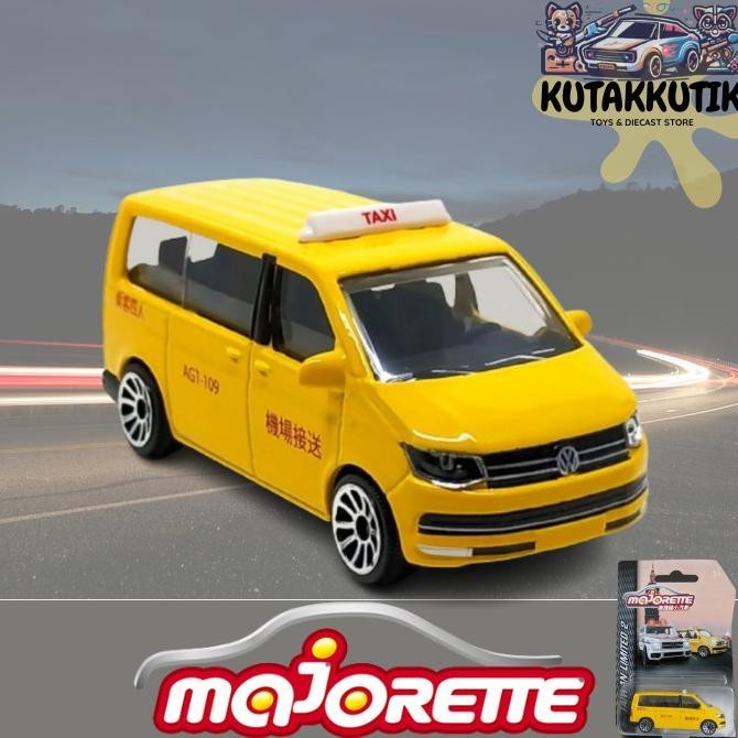 Jual Majorette Mobil Taxi Van Volkswagen T6 Kuning Taiwan Limited 2 ...