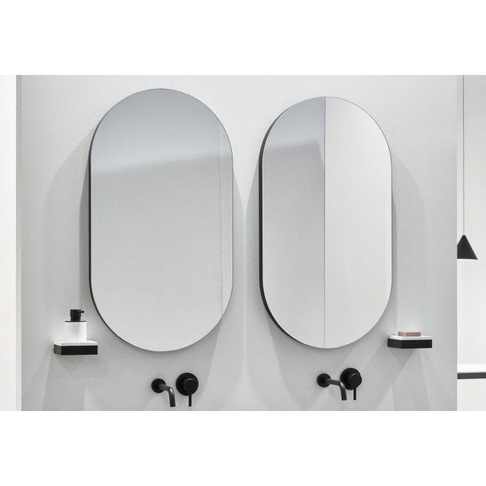 Jual Cermin Aesthetic Led Oval Kaca Dinding Wastafel Kamar Mandi ...