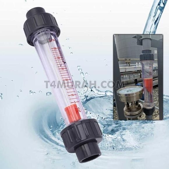 Jual Flow Meter Rotameter Air 50 Lph - 1000 Lph Tabung Drat | Shopee ...