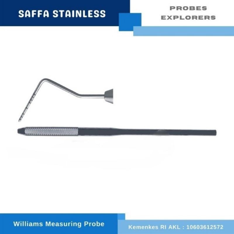Jual Probes And Explorers Straight Marwa / Sonde Lurus / Probe Dental ...