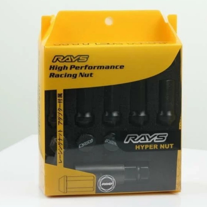 Jual BARU!! LUGNUT MUR BAUT VELG BAN MOBIL RACING RAYS 12X1.25 HYPERNUT ...
