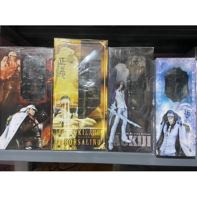Jual PVC Figure POP DX One Piece Admiral Akainu Kizaru Aokiji | Shopee ...