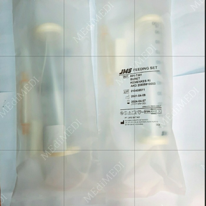 Jual Feeding Set Buret 100 Ml Jms ( Per Pcs ) | Shopee Indonesia