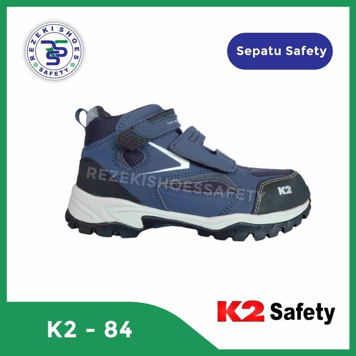 Jual Safety Shoes K2 Original ( Casual Dark Blue ) | Shopee Indonesia