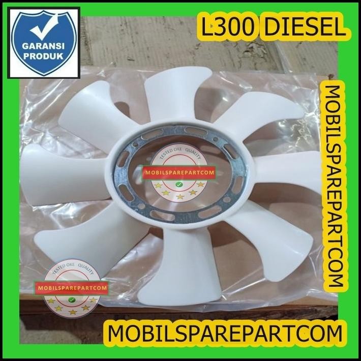 Jual TERBARU KIPAS BALING BALING RADIATOR FAN BLADE MITSUBISHI L300 ...