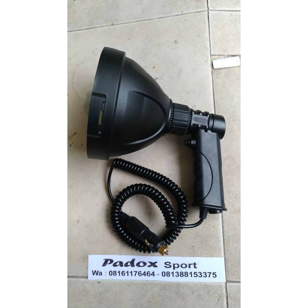 Jual Lampu Blor accu aki 12V Lighter Sorot Senter Hunting Berburu 45W ...