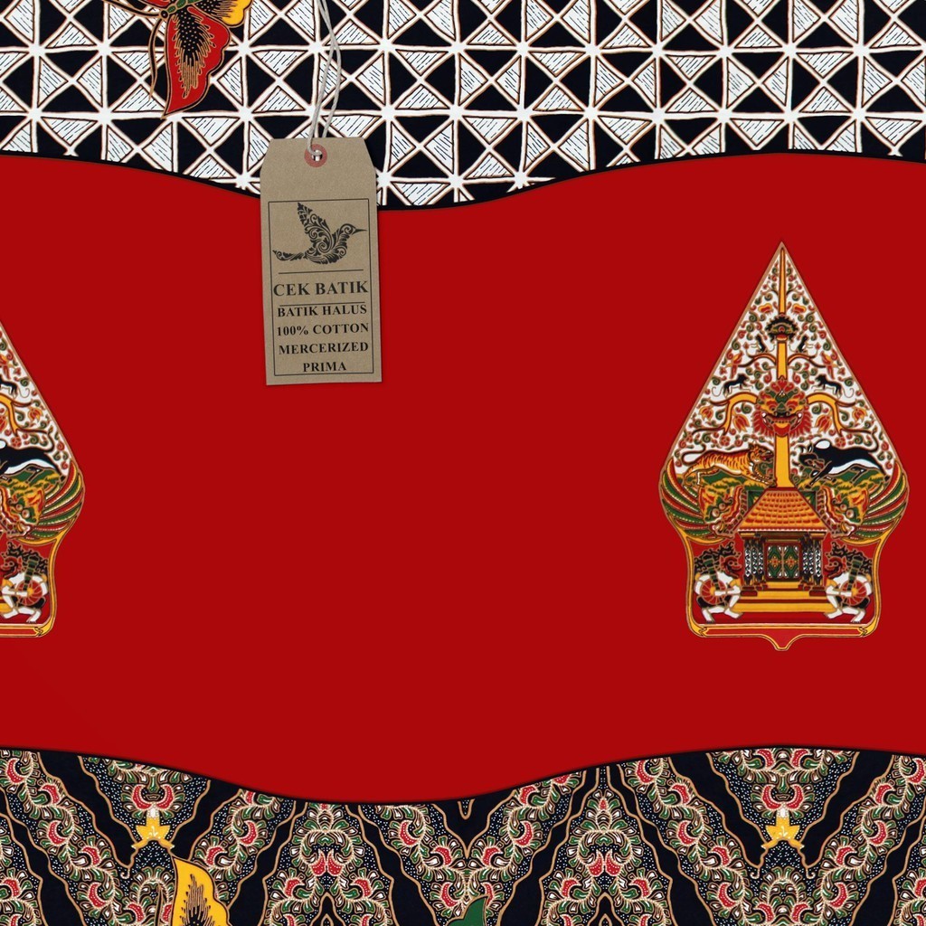 Jual Kualitas Ekspor Motif Special Batik Wayang Kulit Tradisional V1 ...