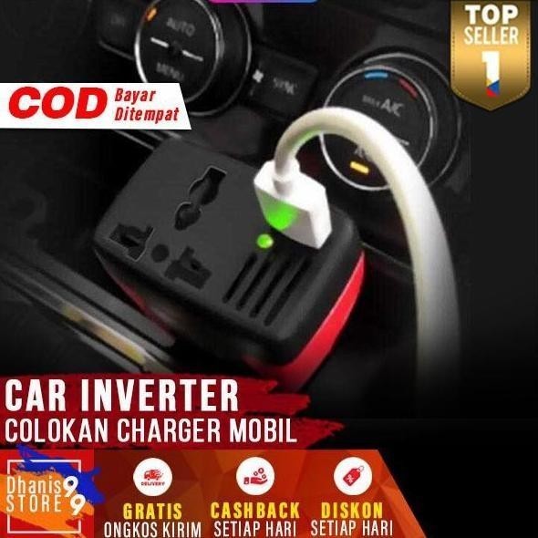 Jual NEW!!! CAR INVERTER COLOKAN CHARGER LAPTOP HP POWERBANK DI MOBIL ...