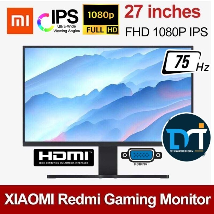 Jual Terlaris Xiaomi Mi Desktop Monitor 27" Inch - Fhd Ips 75Hz Hdmi ...