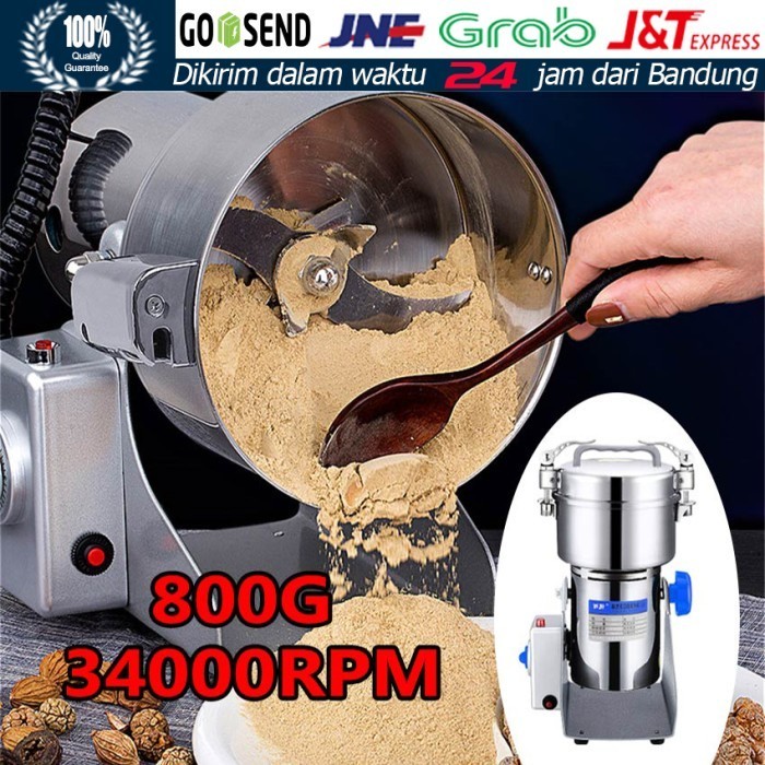 Jual Terlaris 800G 34000Rpm Mesin Giling Tepung Serbaguna Miller Mesin ...