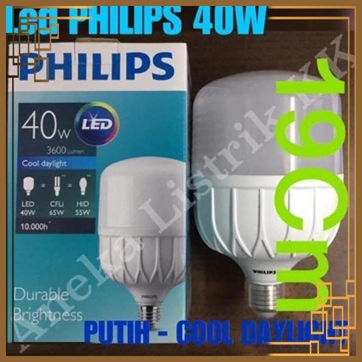 Jual [ANP] Bohlam Bola Lampu LED PHILIPS 40 Watt TFORCE CARE W Watt Putih T FORCE | Shopee Indonesia