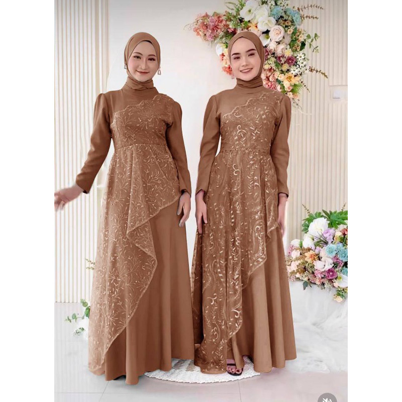 Jual Gamis Wanita Terbaru 2024 Games 3In1 Simpel Abaya Set Turki Tunik ...