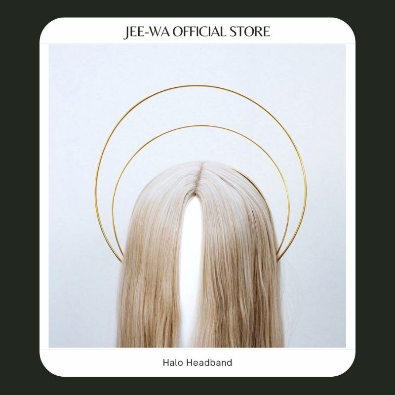 Jual [JEE-WA] PART 27 - Bando Halo Angel Malaikat Aesthetics Gold Emas ...