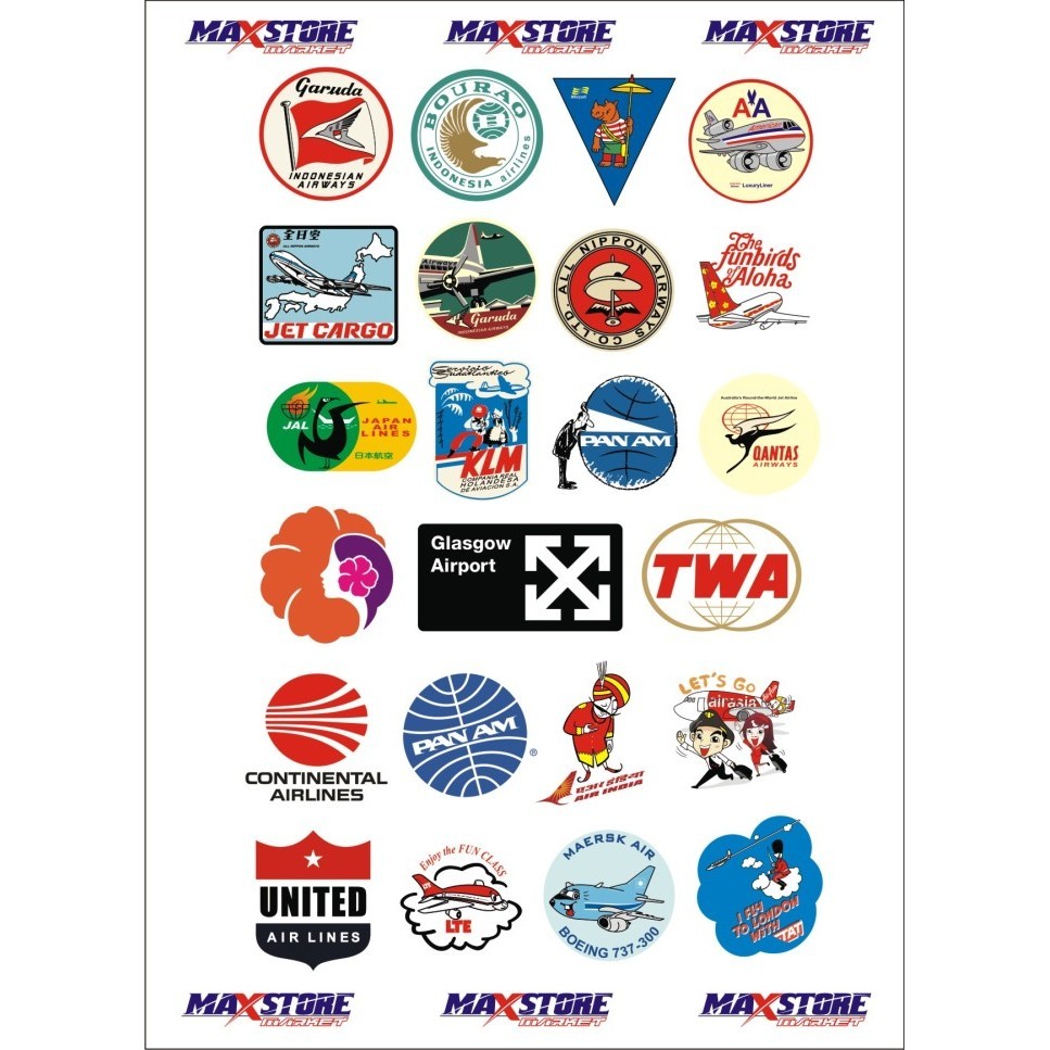 Jual Sticker Koper / Sticker Koper Rimowa / Stiker Airlines | Shopee ...