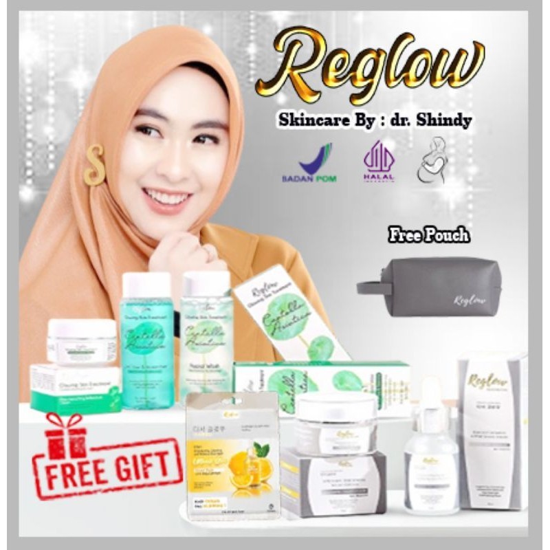 Jual Skincare Reglow Original re glow skincare dri shindy putri Set ...