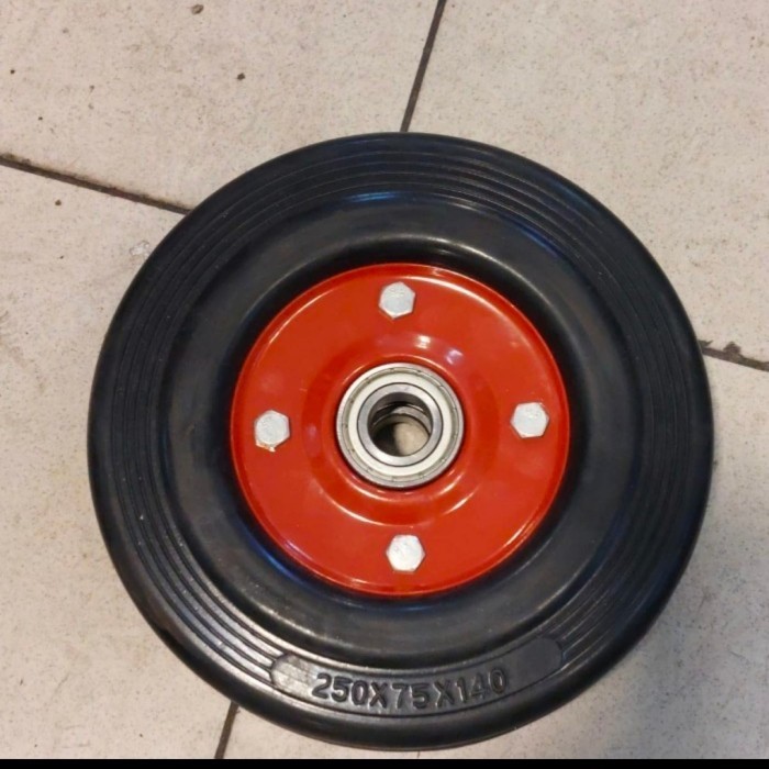 Jual RODA LORRY / TROLI 10 INCH XP TOOL (250X75X140) | Shopee Indonesia
