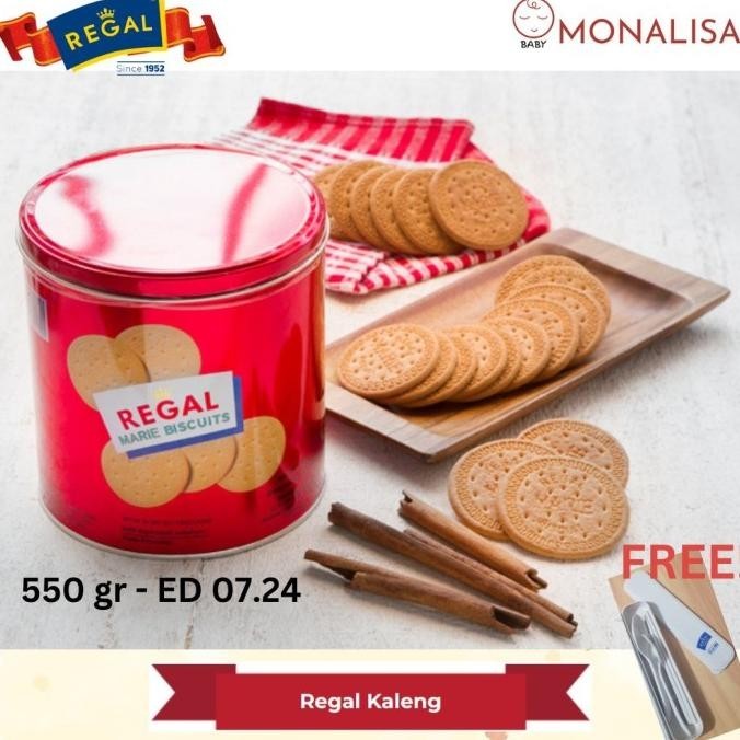 Jual Marie Regal Biscuits Kaleng 550 gr | Biskuit Marie Regal Kaleng ...