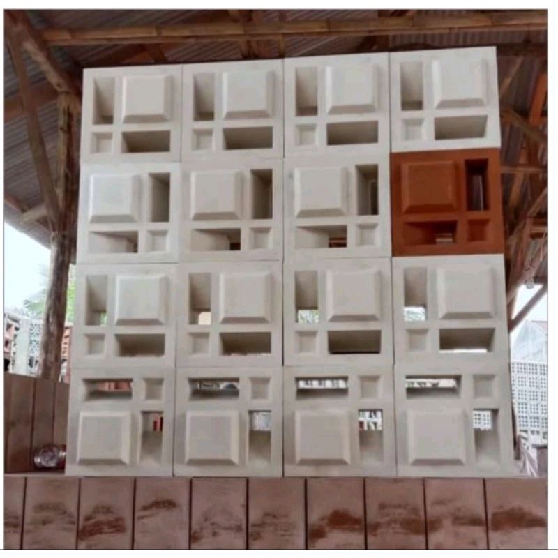 Jual roster minimalis /roster beton minimalis / roster motif lb timbul ...