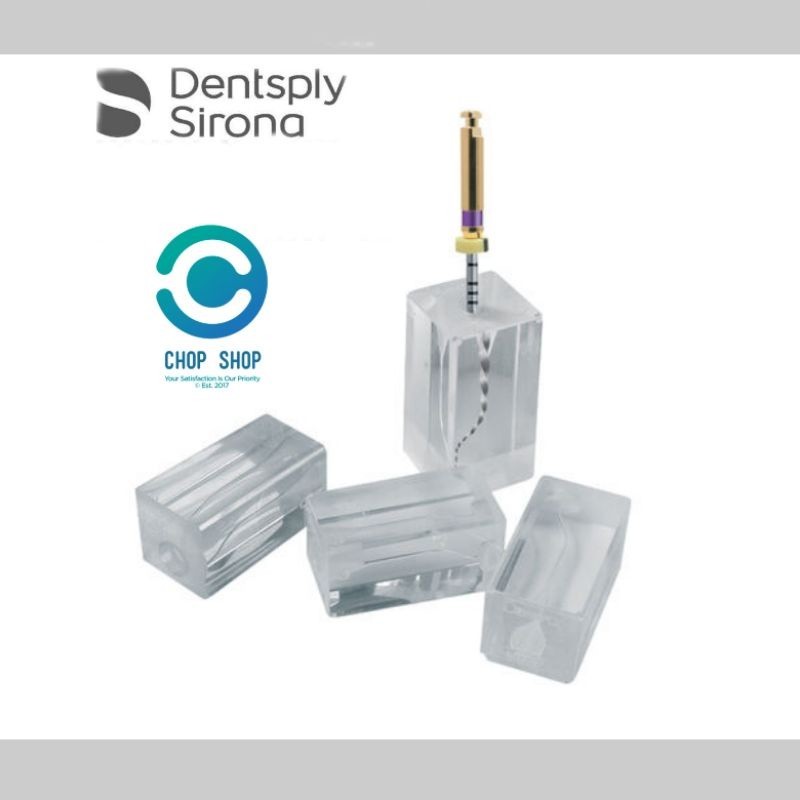 Jual ORIGINAL Dentsply Endo Training Block S Shape model latihan endo ...