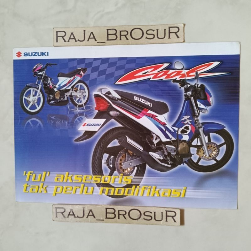 Jual Poster brosur katalog flyer jadul lawas Suzuki RK Cool 2001 ...