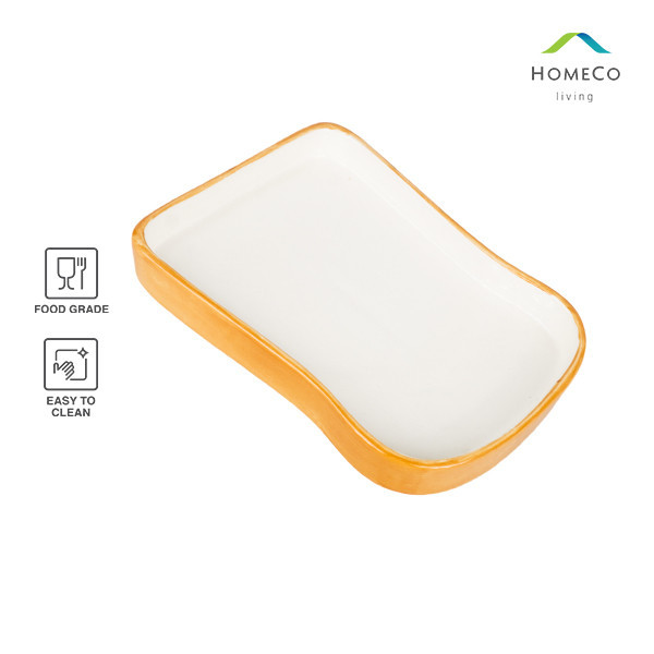 Jual Piring Bentuk Roti / Bread Tray 22CM | Shopee Indonesia