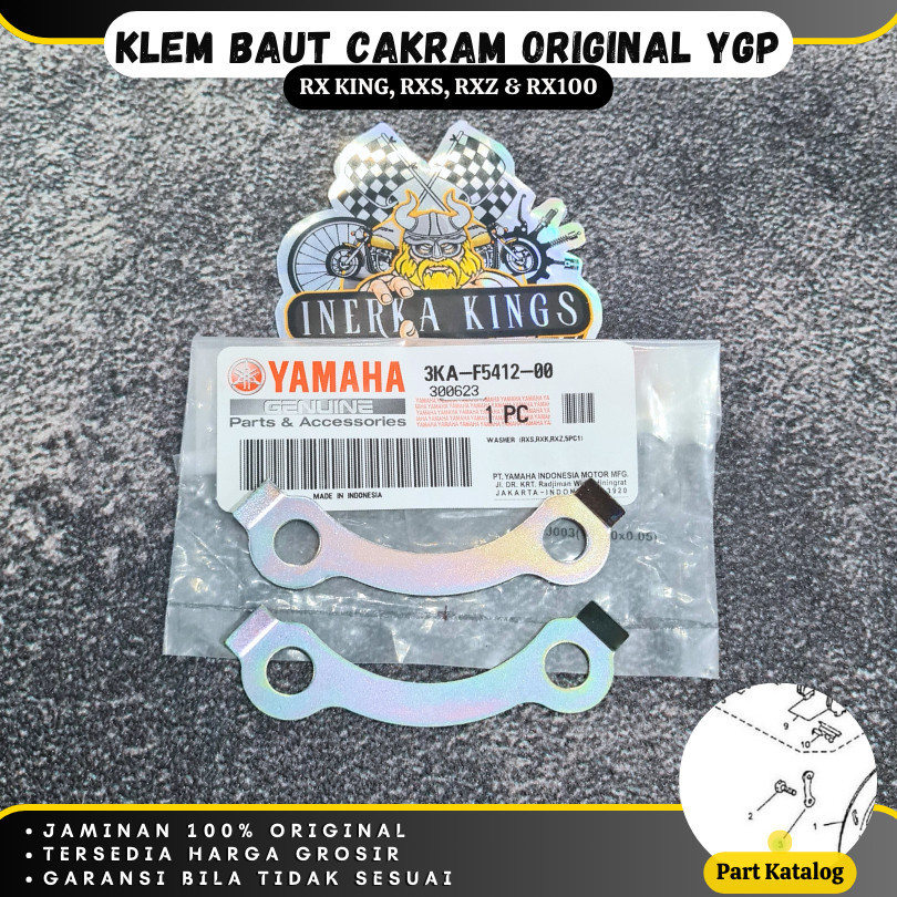Jual Clamp Klem Baut Cakram Rx King Rxk Rxking Rxz Original 3ka-F5412 ...