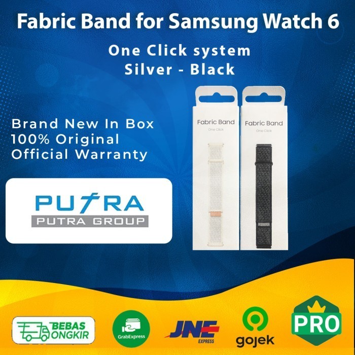 Jual NEW SERIES (RESMI) STRAP FABRIC BAND FOR SAMSUNG GALAXY WATCH 6 ...