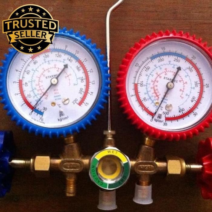 Jual DOUBLE MANIFOLD R22,R410,R32,R134 2202T | Shopee Indonesia