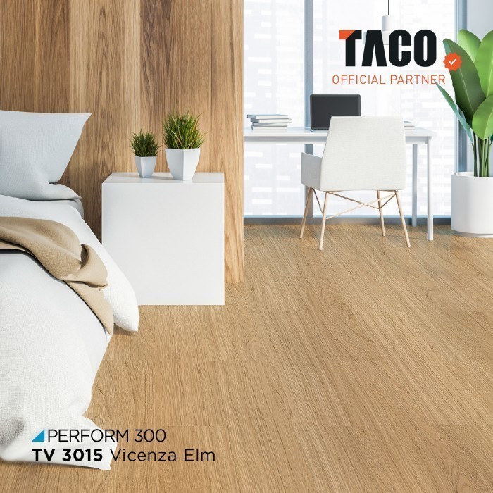 Jual TACO Lantai Vinyl 3mm - TV 3015 Vicenza Elm Lantai Vinil Kayu ...