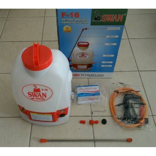 Jual Alat Semprot Hama Sprayer Elektrik/Battery Sprayer Swan F-16 ...