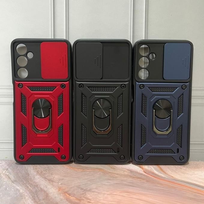 Jual Model Baru Case Armor Transformer Slide+Ring Samsung A05 A05s ...