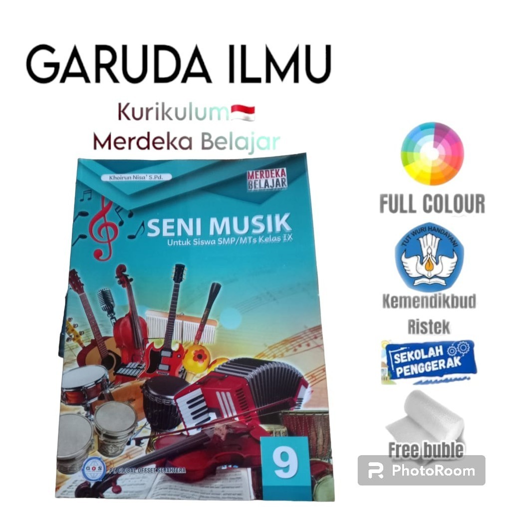 Jual Buku Terbaru Seni Musik SMP / MTS Kelas 9 Kurikulum merdeka GOS | Shopee Indonesia