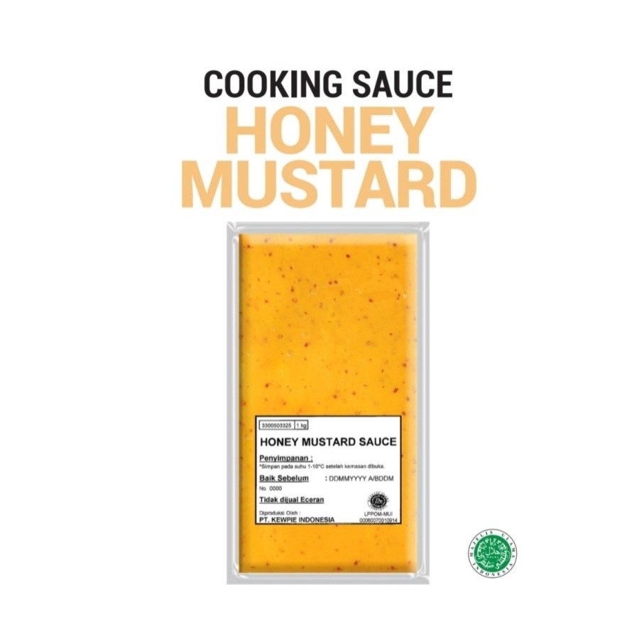 Jual KEWPIE Mayo Honey Mustard Mayo 1 Kg Halal Chien Wing Sweet Sauce ...