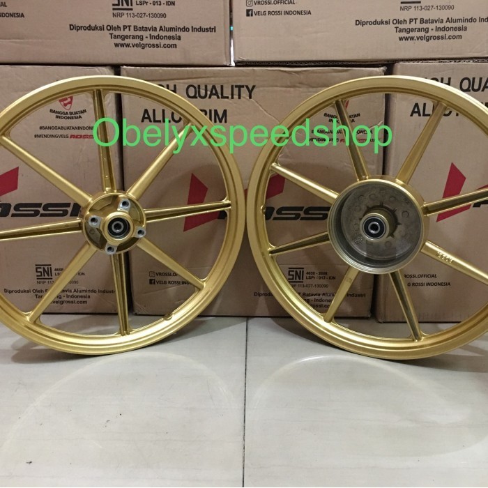Jual Velg V-Rossi Palang 8 Zigen Swan Yamaha Jupiter Mx Ring 17 Gold ...