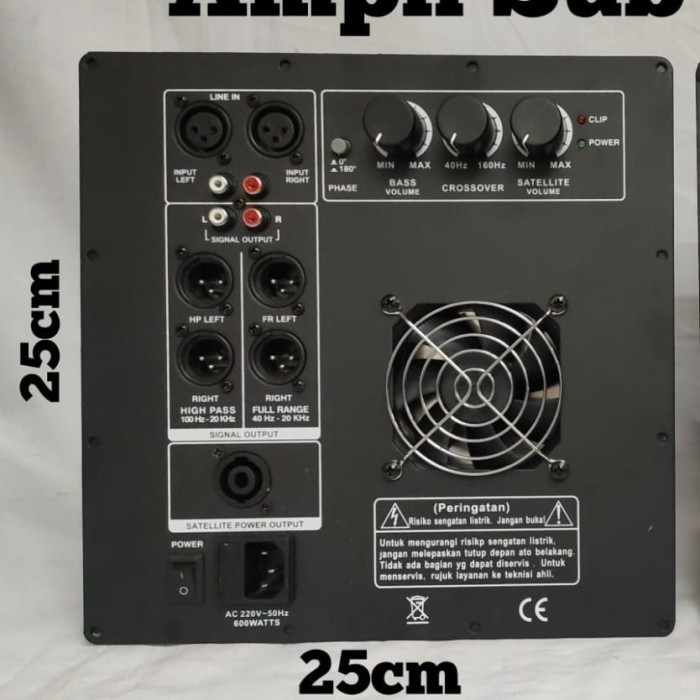 Jual modul power kit subwoofer untuk 15-18 inch | Shopee Indonesia