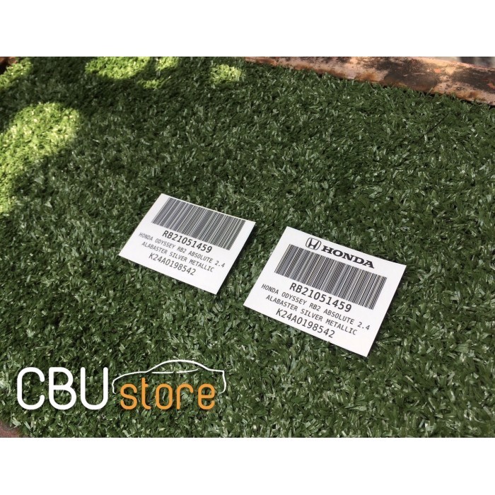 Jual STIKER BARCODE KACA CUSTOM MOBIL HONDA | Shopee Indonesia