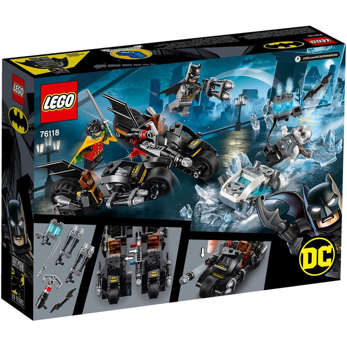 Jual Lego Superheroes 76118 Mr. Freeze Batcycle Battle | Shopee Indonesia