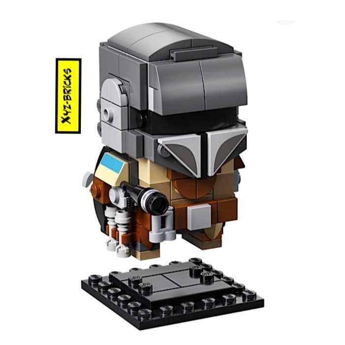Jual Lego 75317 - Brickheadz Star Wars The Mandalorian & The Child ...
