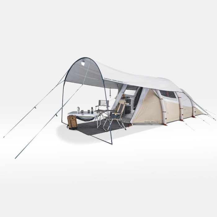 Jual fhare - Awning tenda shelter outdoor tent awning Camping Arpenaz ...